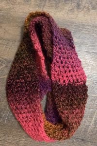The Everlasting Infinity Scarf - Free Pattern - Through The Loop Yarn Craft