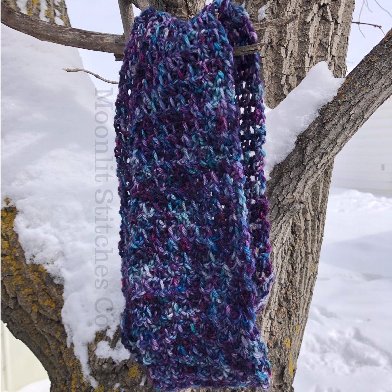 The Everlasting Infinity Scarf - Free Pattern - Through The Loop Yarn Craft