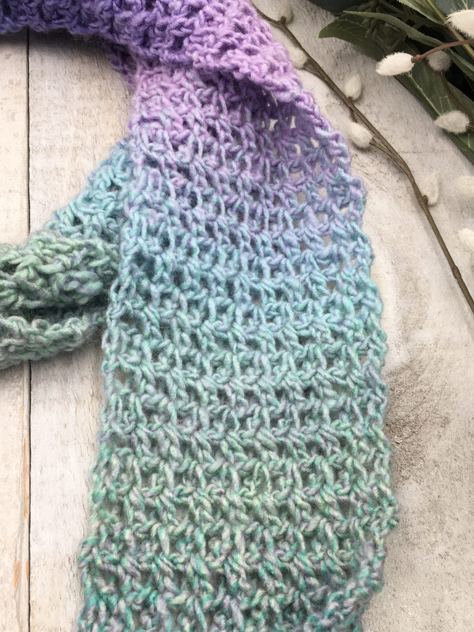 The Everlasting Infinity Scarf - Free Pattern - Through The Loop Yarn Craft