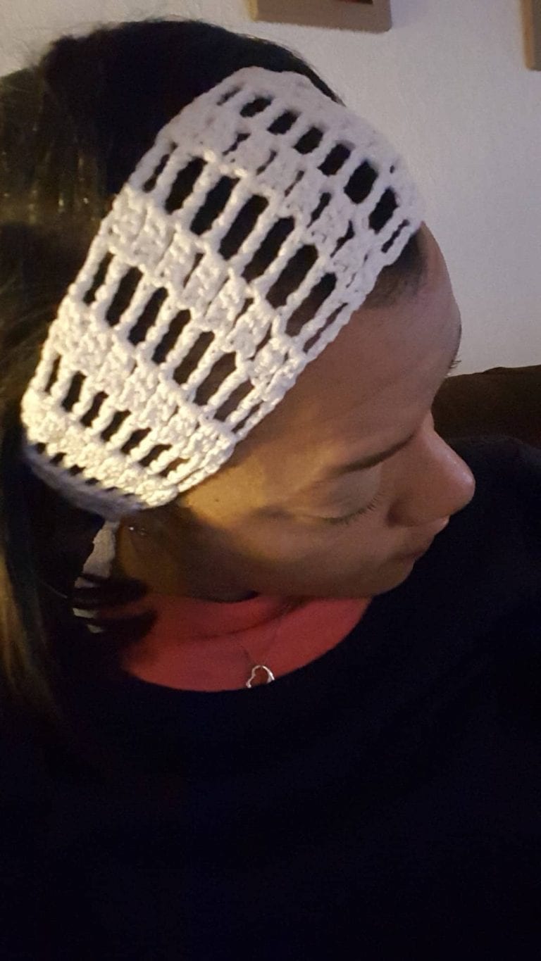Whimsy Head Wrap - Free Pattern - Through The Loop Yarn Craft