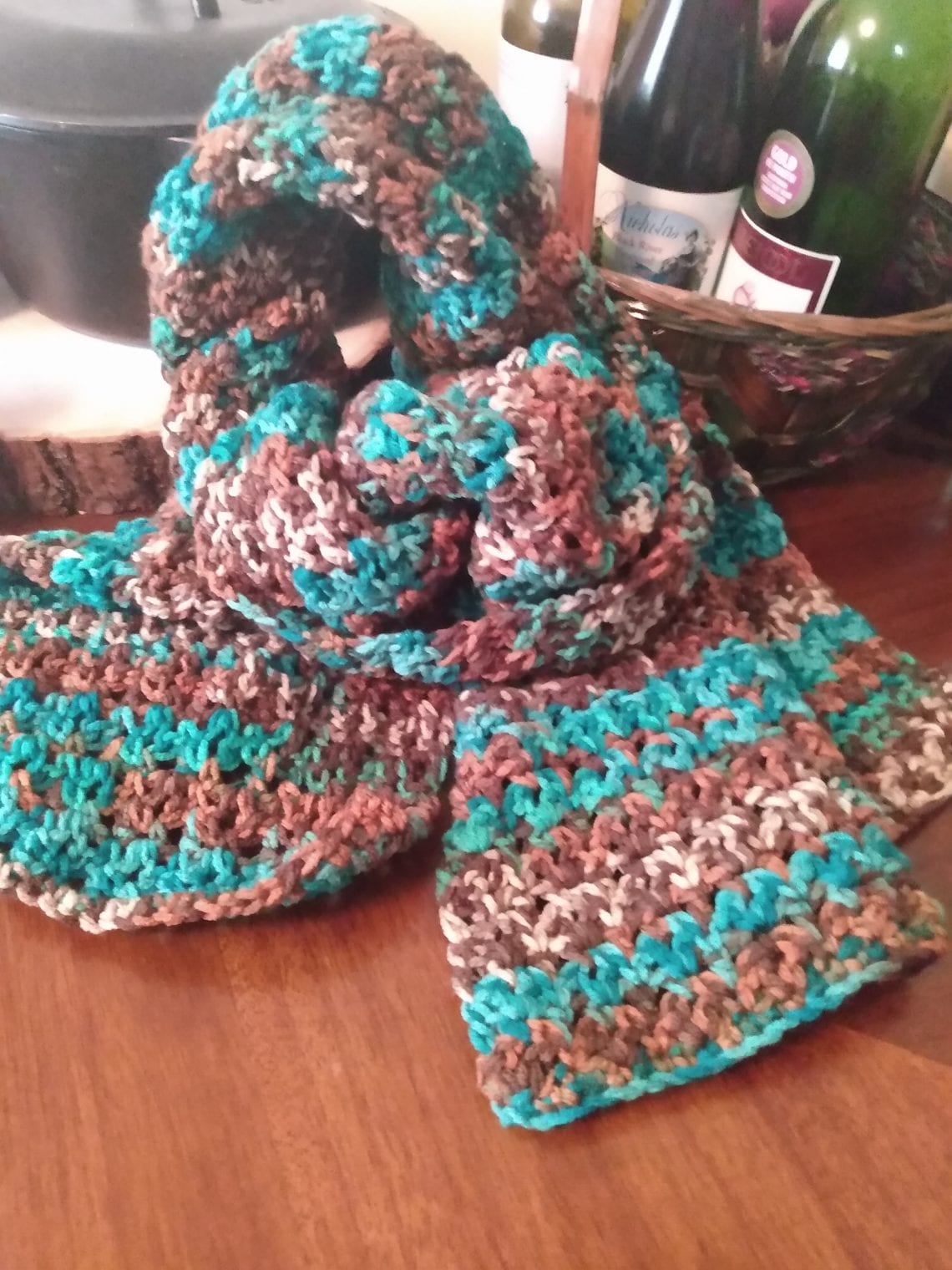 Free Crochet Wrap Pattern - Through The Loop Yarn Craft