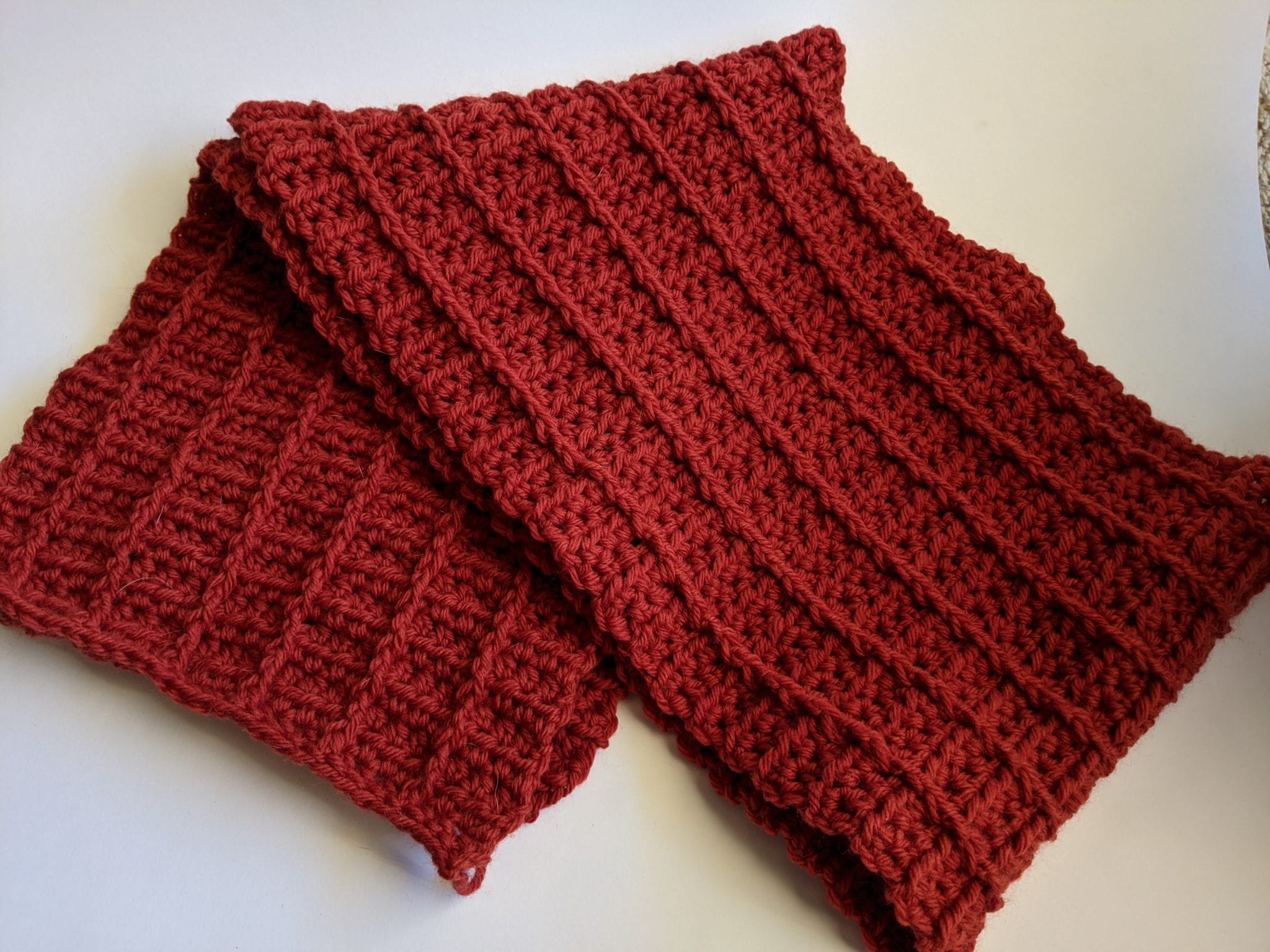 Free Scarf Crochet Pattern - Through The Loop Yarn Craft