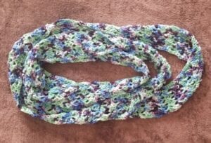 Ivy Lane Infinity Scarf - Free Pattern - Through The Loop Yarn Craft