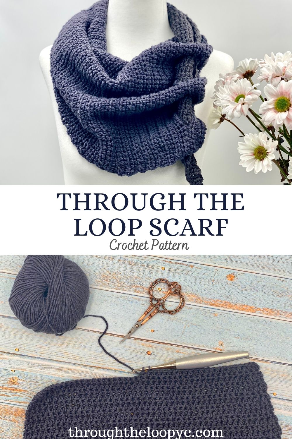 Through The Loop Scarf Crochet Pattern - Through The Loop Yarn Craft