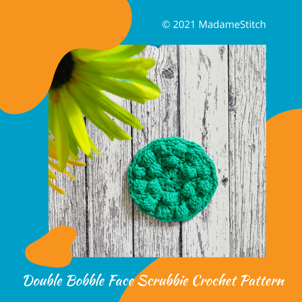 Face Scrubby Crochet Patterns - Through The Loop Yarn Craft