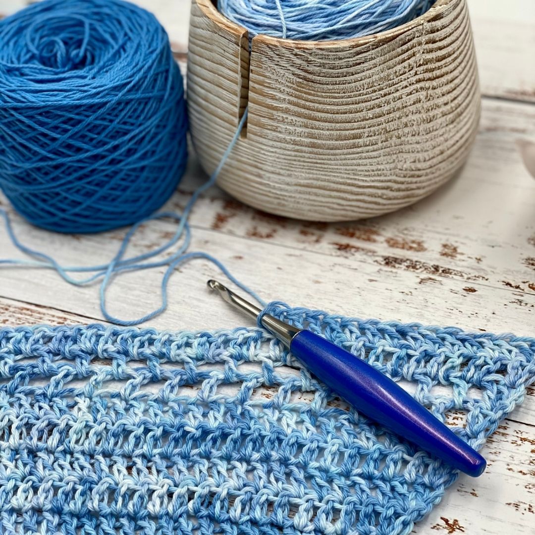 Riverside Shawl Free Pattern - Through The Loop Yarn Craft