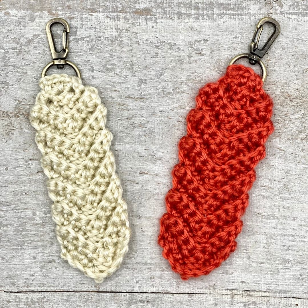 Karis Keychain - Free Pattern - Through The Loop Yarn Craft