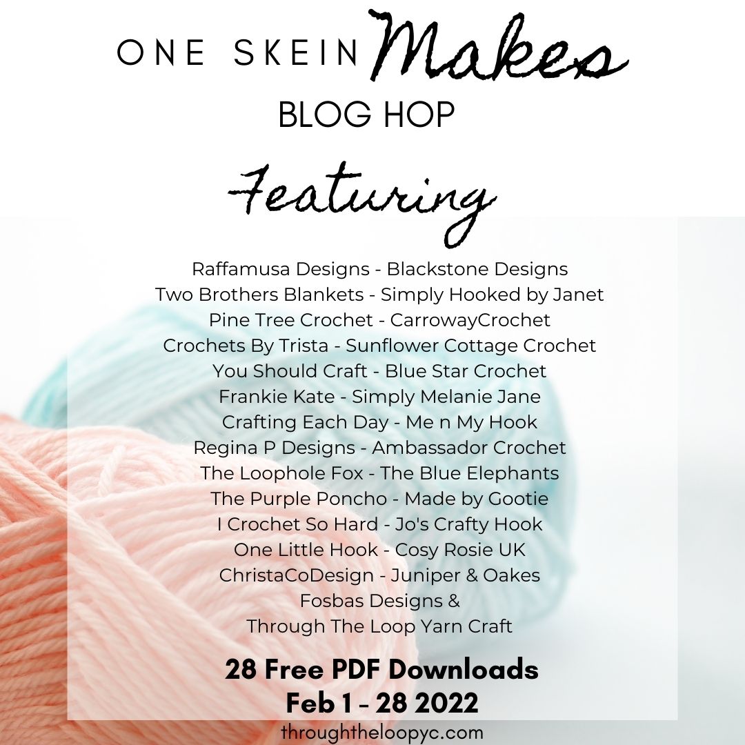 28 One Skein Makes Crochet Patterns - Through The Loop Yarn Craft