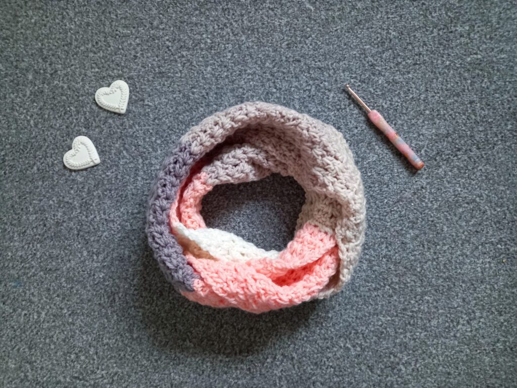 Infinity Scarf Crochet Patterns - Through The Loop Yarn Craft