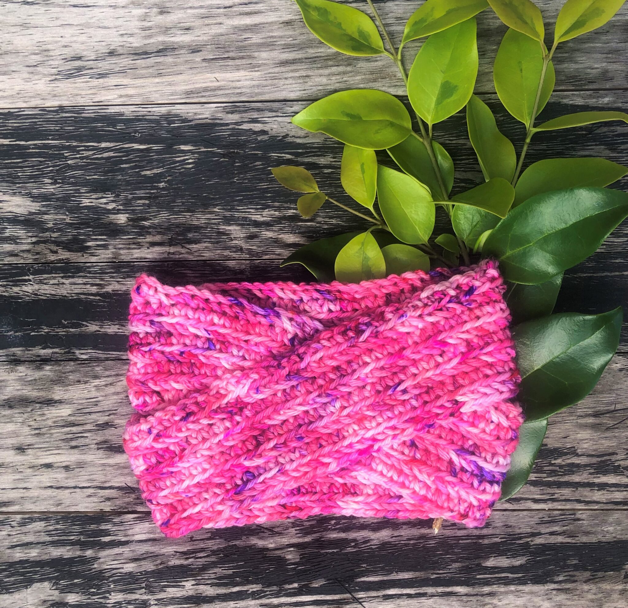 Embry Crochet Ear Warmer Pattern - Through The Loop Yarn Craft