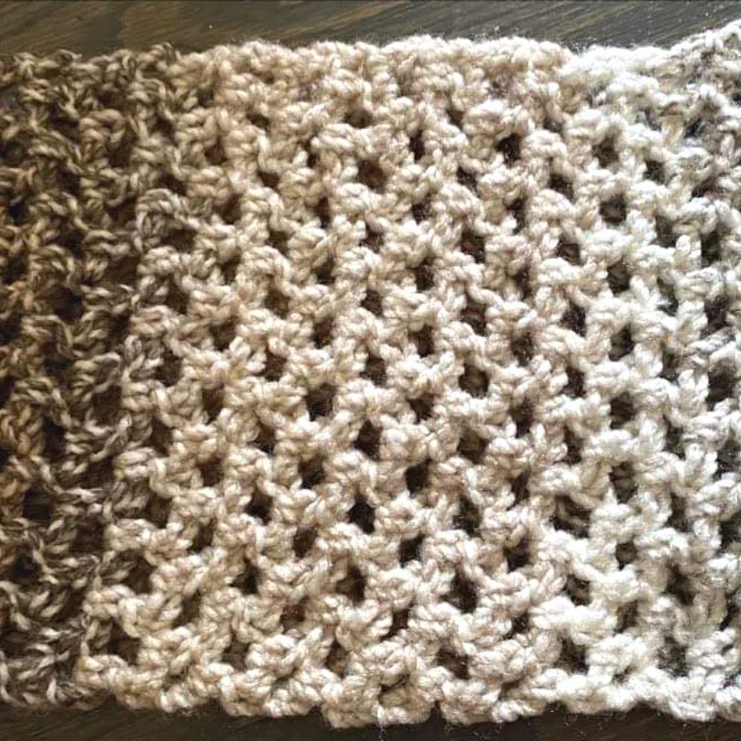 Make It Quick Crochet Cowl Free Pattern - Through The Loop Yarn Craft