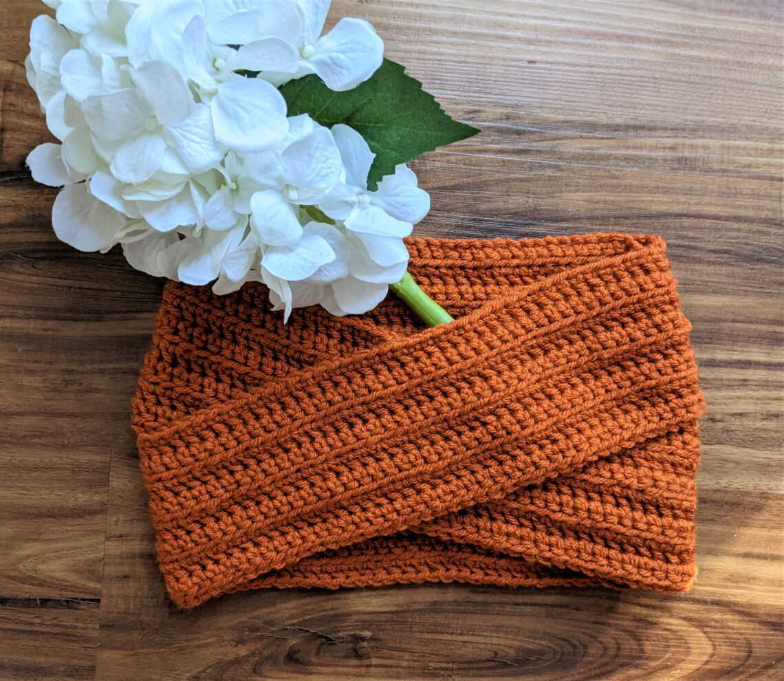 Embry Crochet Ear Warmer Pattern - Through The Loop Yarn Craft