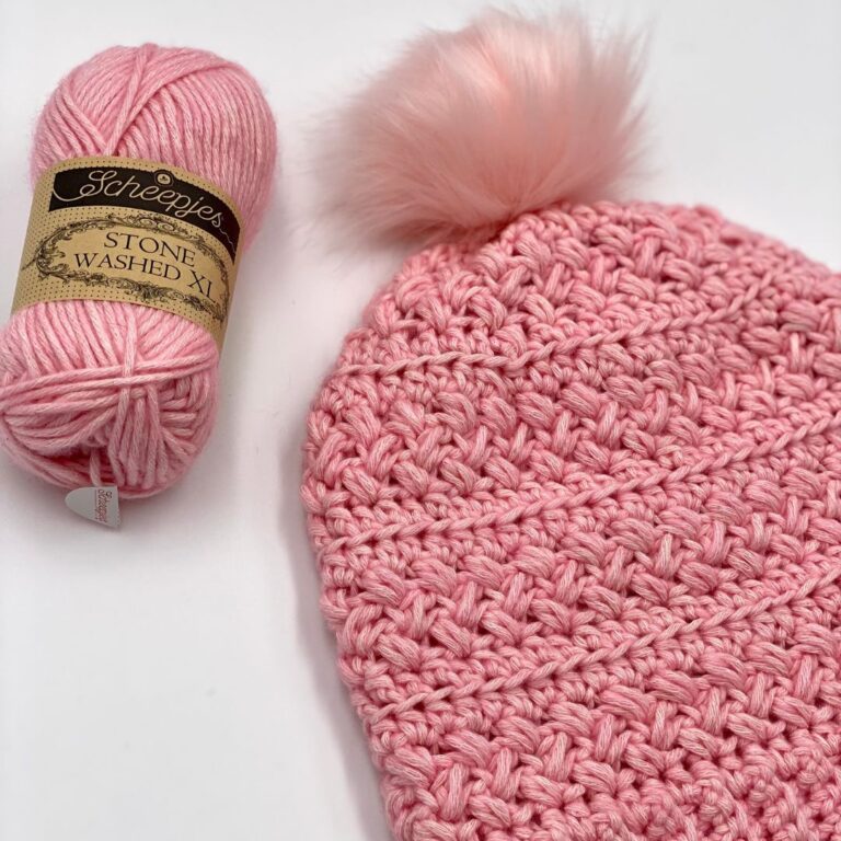 Crochet Chemo Hat Pattern- Kim's Beanie - Through The Loop Yarn Craft