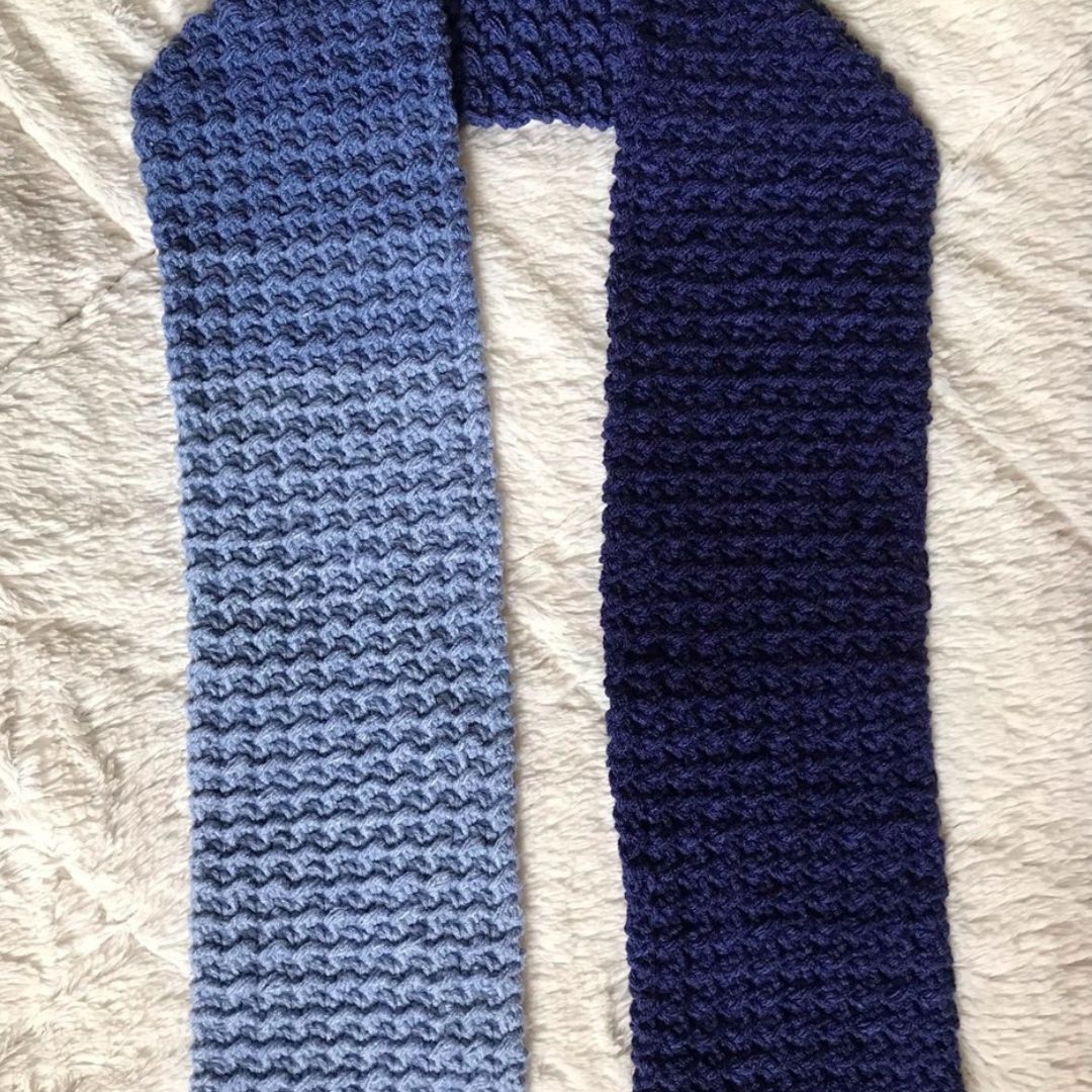 Ridgeline Skinny Scarf Crochet Pattern - Through The Loop Yarn Craft