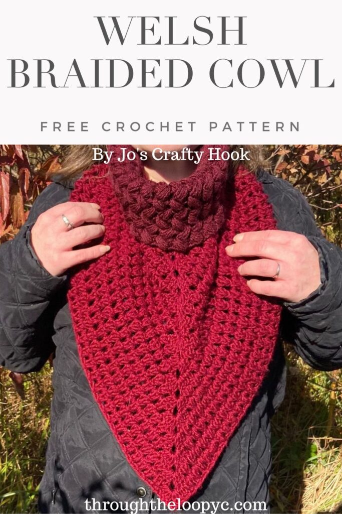Braided Crochet Cowl - Through The Loop Yarn Craft