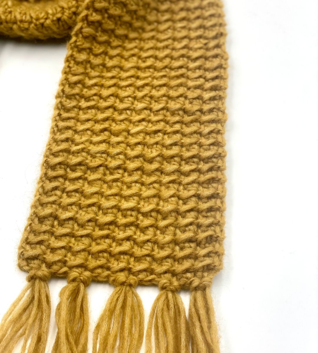 Easy Crochet Scarf Pattern - Through The Loop Yarn Craft