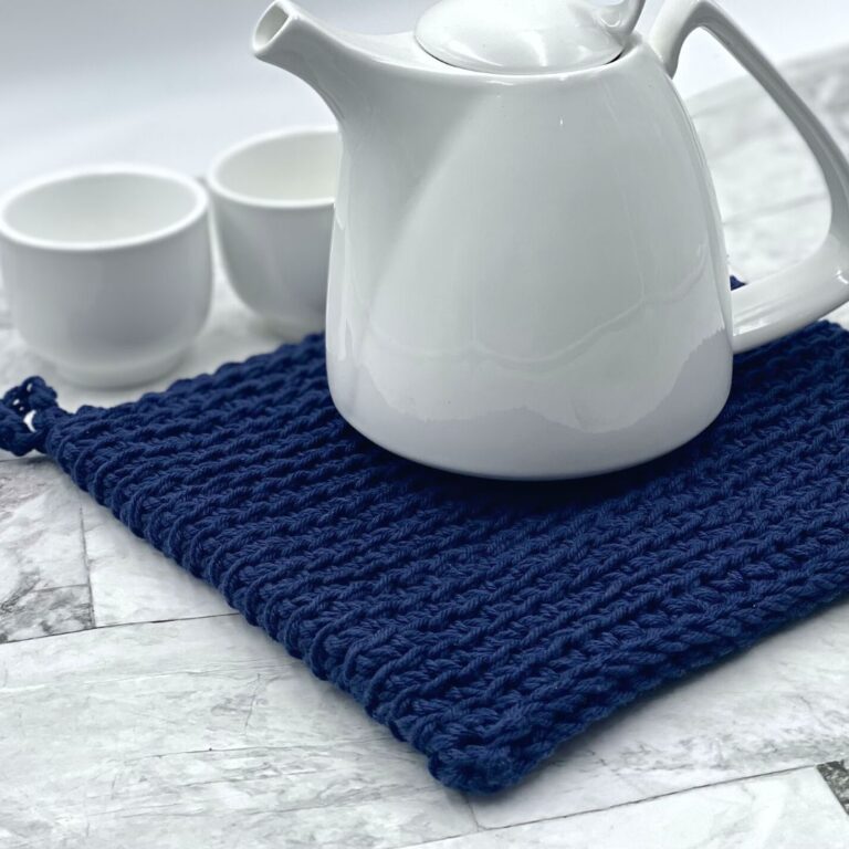 Free Crochet Hot Pad Pattern - Through The Loop Yarn Craft