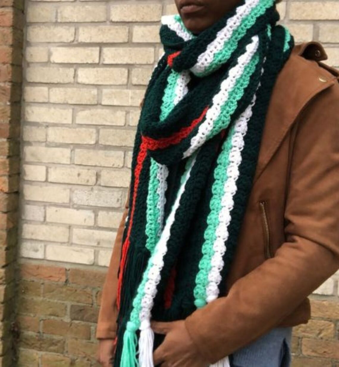 Super Scarf Crochet Pattern - Through The Loop Yarn Craft