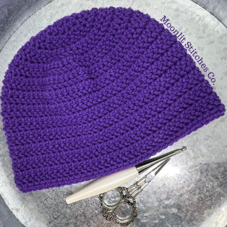 Crochet Charity Hat Pattern - Through The Loop Yarn Craft